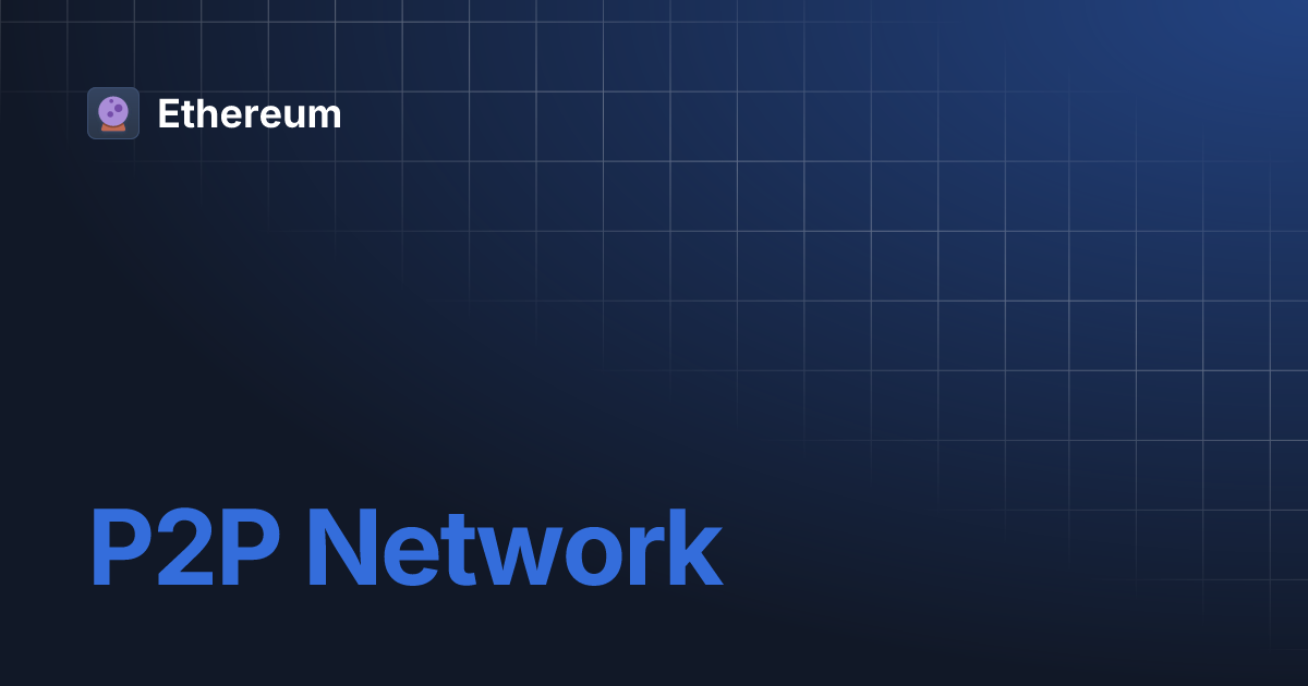 P2P Network | Ethereum